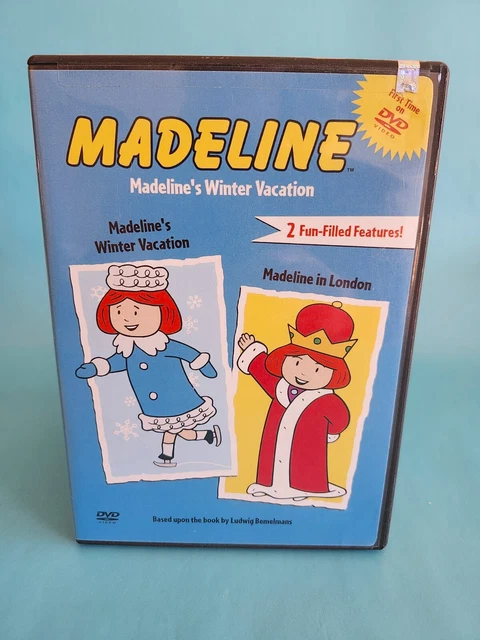 MADELINE - MADELINE'S Winter Vacation / Madeline in London 2002 DVD $13 ...