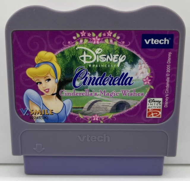 DISNEY PRINCESS CINDERELLA'S Magic Wishes Game Cartridge - Vtech V ...