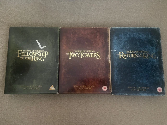 LORD OF THE Rings Trilogy Extended Edition Box Sets Complete EUR 23,36 ...