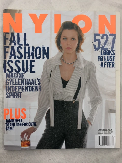 NYLON MAGAZINE - Sept 2005 - Maggia Gyllenhaal - Jamie Bell - Eugene ...