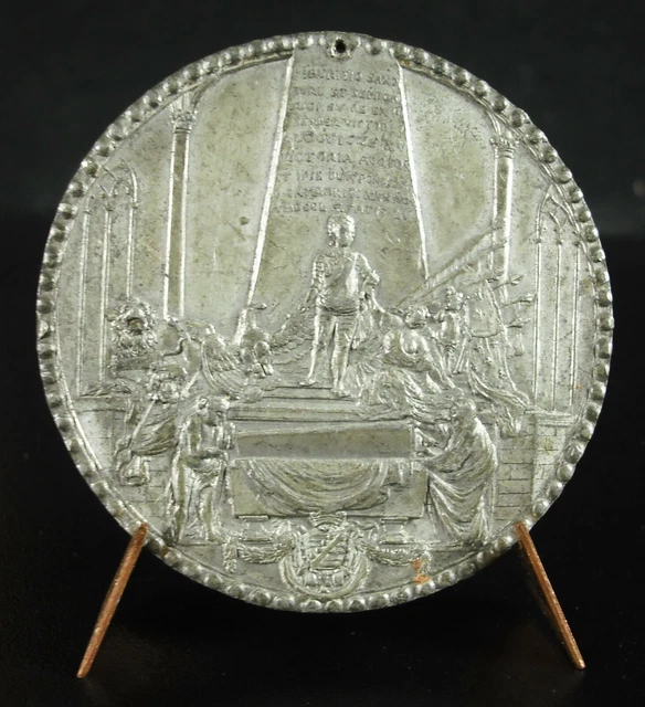 MÉDAILLE MAUSOLÉE DU Maréchal Maurice de Saxe militaire Louis XV sc Mullier EUR 99,00 - PicClick FR