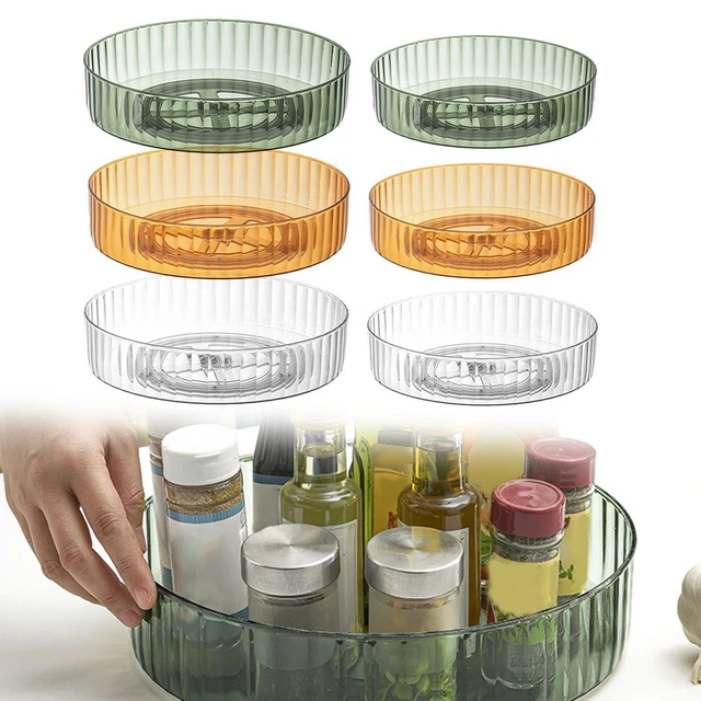 ROTATING LAZY SUSAN for Makeup Pantry and Fridge Organization 11 inch ...