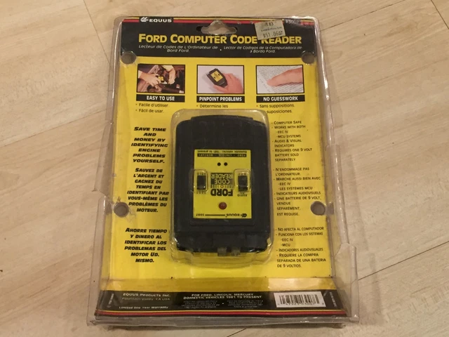 NOS EQUUS MODEL 3007 FORD Computer ECM Code Reader 1981-1995 (LINCOLN ...