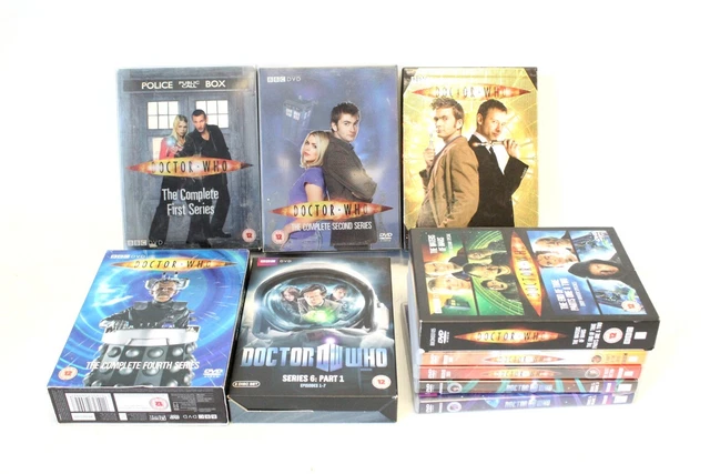 DOCTOR WHO COMPLETE Series 1-4 DVD BOX SETS w/Complete Specials - A29 £ ...
