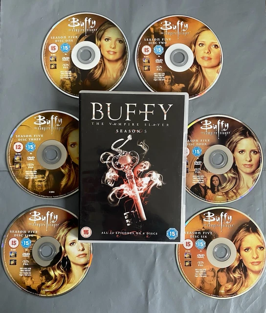 BUFFY THE VAMPIRE Slayer - Season 5 DVD Set | Used | Cheapest On eBay ...