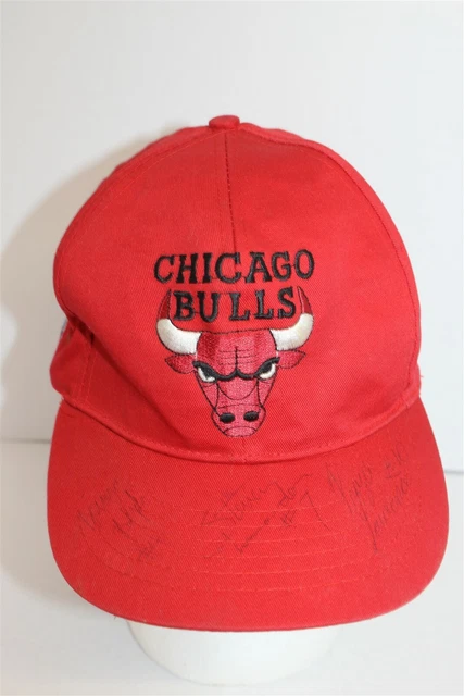 NBA CHICAGO BULLS Basketball Team Baseball Cap Size OSFM Spalding ...