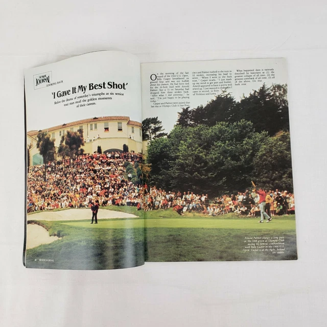 VINTAGE 1983 PGA Tour Senior Journal Golf Magazine £3.74 - PicClick UK