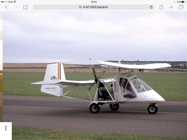MICROLITE AIRCRAFT HM1000 Balerit Subaru UK Model Mignet Aviation £ ...