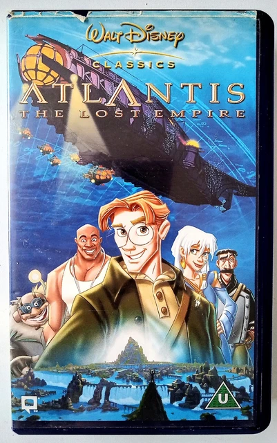 ATLANTIS THE LOST Empire VHS Walt Disney Classics Blue Box 2002 EUR 5 ...