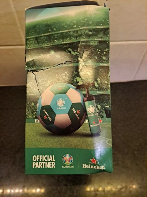 OFFICIAL HEINEKEN FOOTBALL & Pump UEFA EURO 2020 - New & Boxed Soccer ...