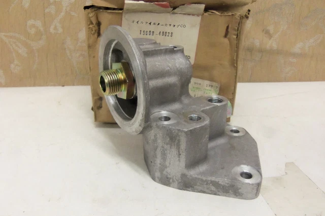NOS GENUINE TOYOTA トヨタ Oil Filter Bracket 5R Toyoace Ry20 Dyna # 15609 ...