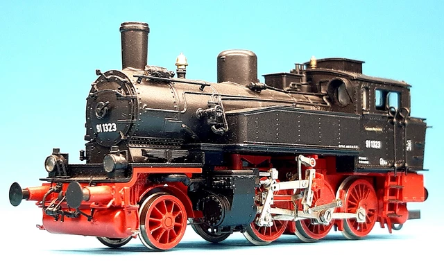 LILIPUT H0 DAMPFLOK BR 91 DRG Ep.II, 91 1323, gesupert mit Weinert, Reitz # 9103 EUR 119,50 ...