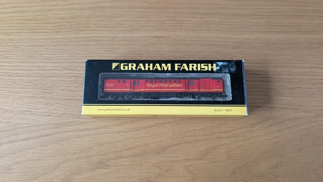 GRAHAM FARISH N Gauge MK1 TPO Sorting Van 'Royal Mail Letters' Red £21. ...