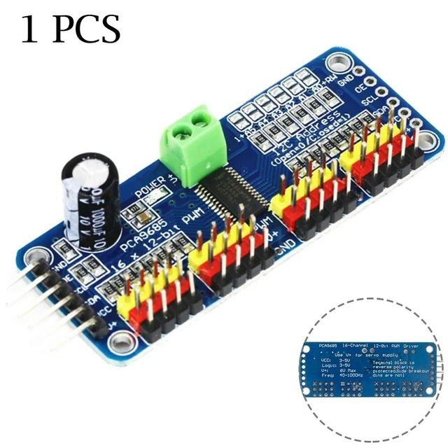 CIRCUIT BOARD TOOLS For Servo I2C Module PCA9685 Replacement Spare ...