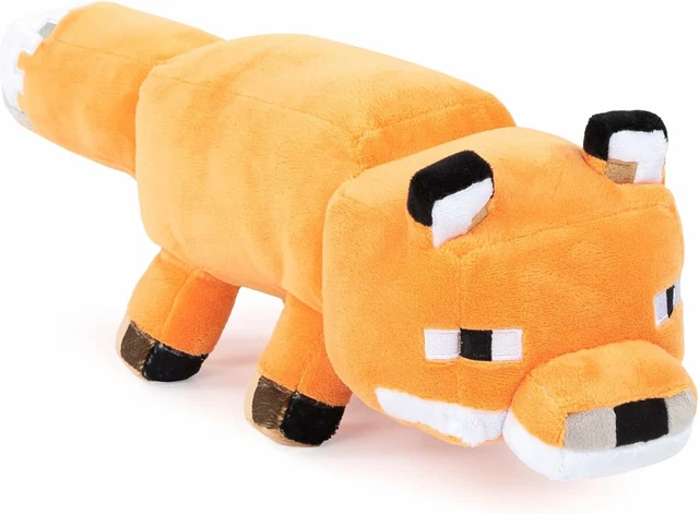 OFFICIAL MINECRAFT FOX Plushie Pillow 50cm Game Movie Soft Toy Plush ...