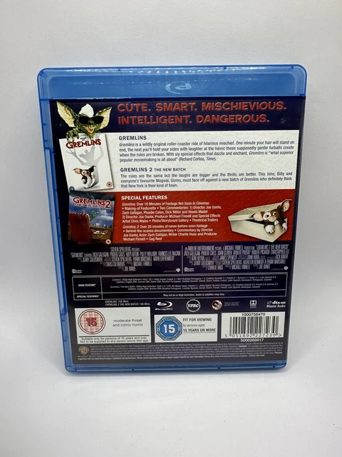 GREMLINS/GREMLINS 2 - The New Batch (Blu-ray) Corey Feldman Frances Lee ...