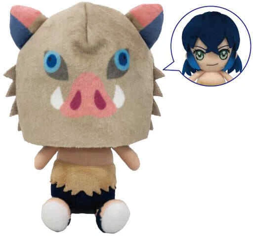 KIMETSU NO YAIBA Rare Inosuke Hashibira Peluche Manga Toy Collection ...