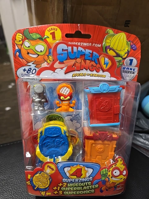 RARE SUPERZINGS SERIES 1 Rivals of kaboom Rare silver superzing £10.00 ...