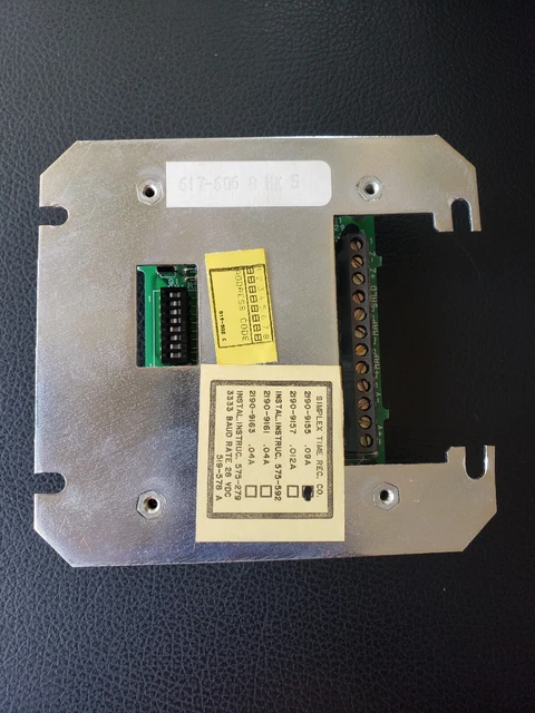 SIMPLEX 2190-9155 FIRE Alarm Addressable Monitor Module / Monitor ZAM ...