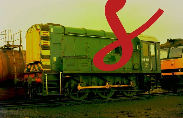UK RAILWAYS 35MM COLOUR NEGATIVE: 08815 at SPRINGS BRANCH WIGAN 08-03 ...