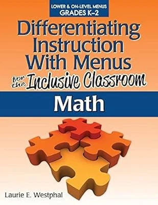 DIFFERENTIATING INSTRUCTION WITH Menus for the Inclusive Classroom ...
