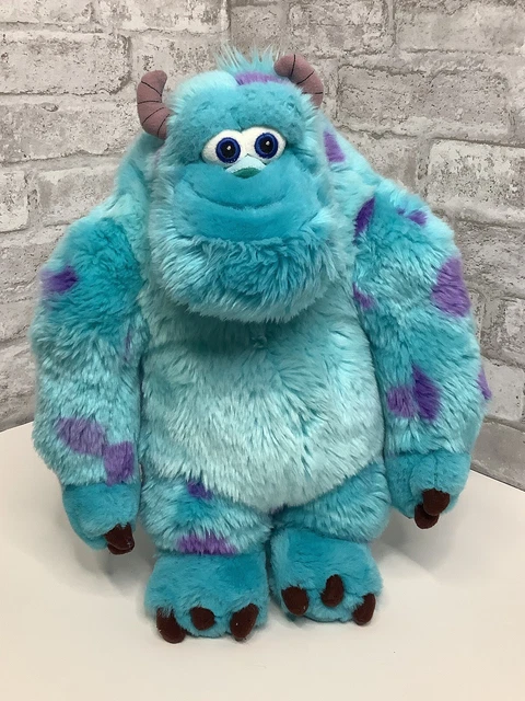 DISNEY STORE MONSTERS Inc Sully Sullivan Pixar Blue Stuffed Animal ...