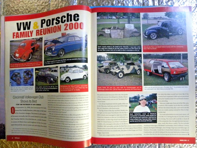 VW TRENDS MAGAZINE March 2001 Vintage Speed Okrasa Vs Judson Battle ...