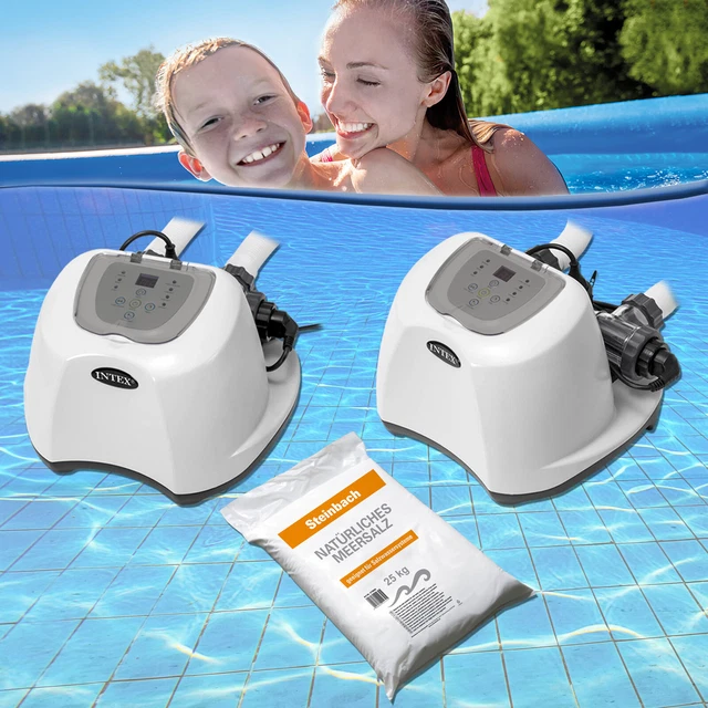 INTEX CHLORGENERATOR SALZGENERATOR Salzwassersystem Pool Chlorinator ...