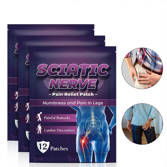 12 PIECES SCIATIC Nerve Acupuncture Patches H OT J1M3 $19.38 - PicClick AU