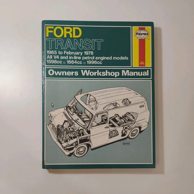 FORD TRANSIT HAYNES manual 1965 To 1978 vintage £10.08 - PicClick UK