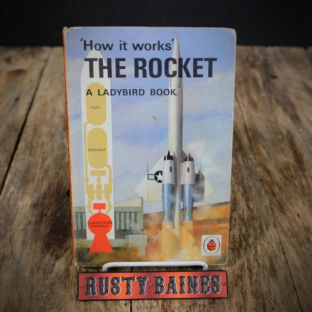 VINTAGE LADYBIRD BOOK, How it Works, The Rocket, Matt, 2'6 Issue £4.00 ...
