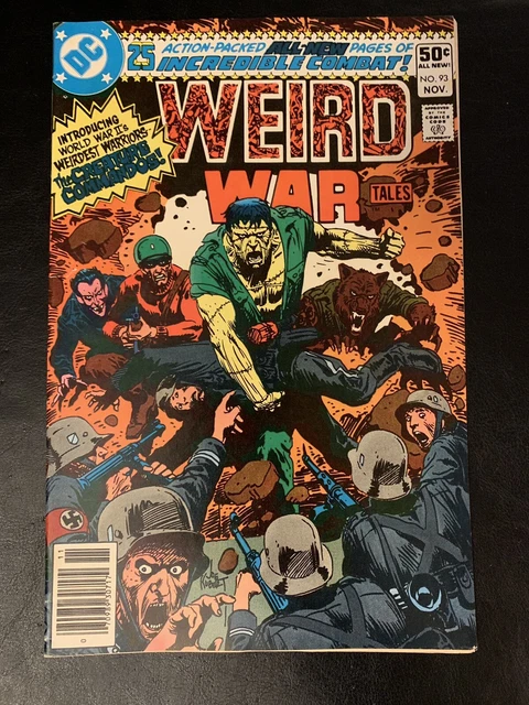 WEIRD WAR TALES #93 First Appearance Creature Commandos, pas de réserve ...