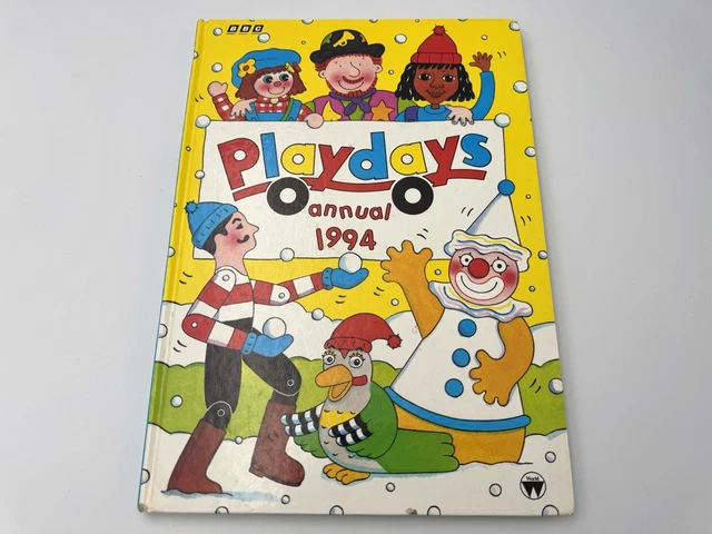 VINTAGE CHILDREN’S HARDBACK Playdays Annual 1994 £5.43 - PicClick UK