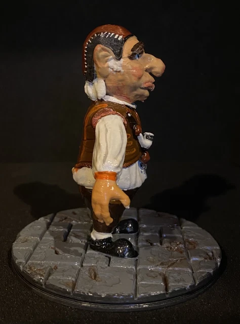 LABYRINTH FIGURE HOGGLE 3D Printed And Hand Painted With Separate Base ...