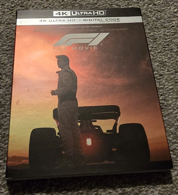 F1 THE MOVIE USA 4K UHD Blu-Ray Slip Cover Only (NO DISC) - FREE ...