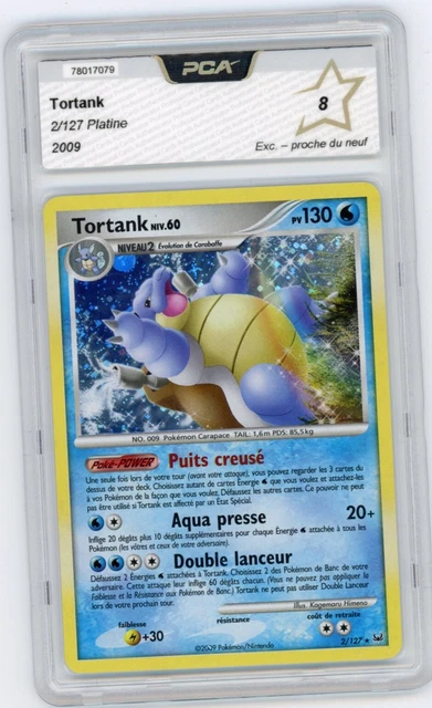 CARTE POKÉMON : Tortank Holo 2/127 - Pca 8 - Platine EUR 1,50 - PicClick FR