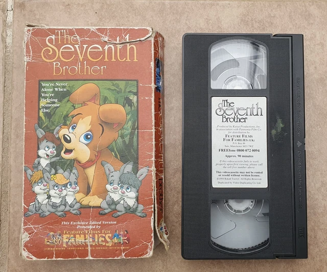 THE SEVENTH BROTHER (Feature Films for Families) VHS Video Tape 1991 £1 ...