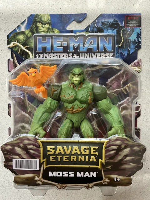 MASTERS OF THE Universe Netflix Savage Eternia MOSS MAN MOTU Mossman ...