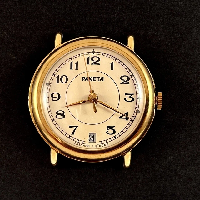 VINTAGE RAKETA 2614.H Montre mécanique soviétique URSS pour... EUR 38 ...