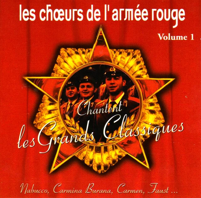 🎵 LES CHŒURS de l'Armée Rouge - Volume 1 : Le Classique Indispensable ! 🪆 EUR 6,90 - PicClick FR