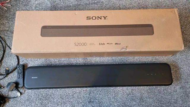 SONY HT-S2000 3.1 All-in-One Sound Bar with Dolby Atmos & DTS Virtual:X ...