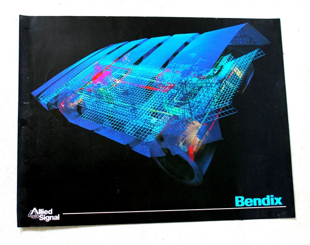 ANCIEN POSTER AFFICHE AUTOMOBILE VOITURE 3D - BENDIX - COURSE CIRCUIT ...