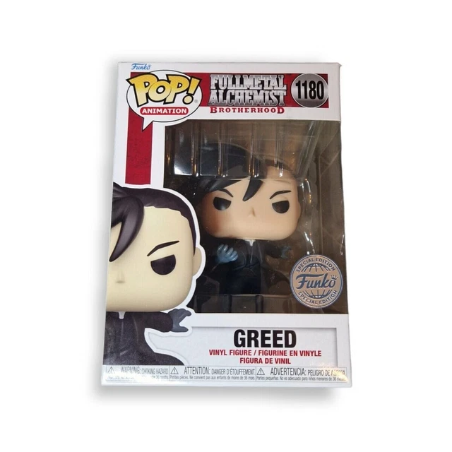 FUNKO POP ! Animation Full Metal Alchemist Brotherhood Greed n° 1180 ...