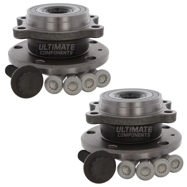 FRONT WHEEL BEARING Hubs Kits For Audi A3 8P 2003-2013 With ABS 85mm ...