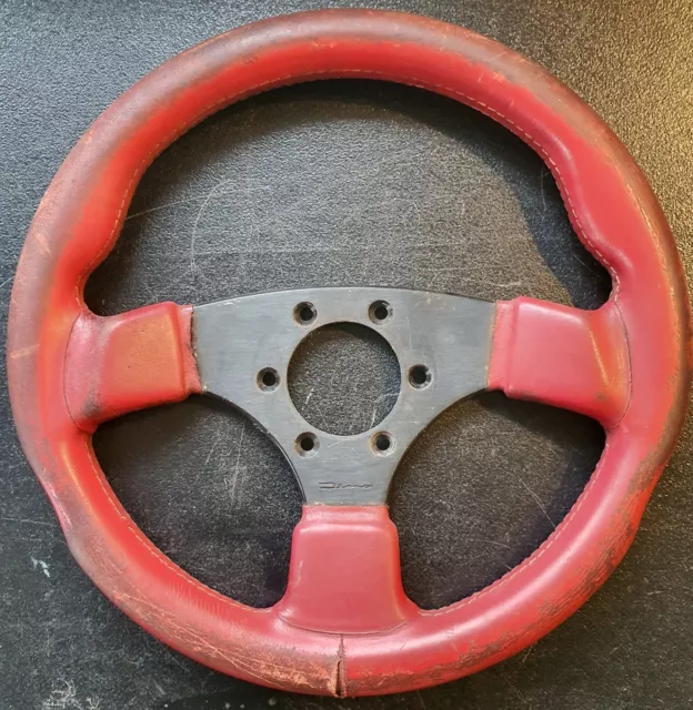 RAID HP DINO Sportlenkrad 30 cm Typ 13 KBA 70155 Lenkrad rot EUR 49,00 ...