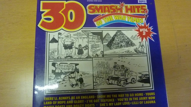 30 SMASH HITS Of The War Years Vol 2 Lp Ww5006 #987/88 $14.12 - PicClick AU