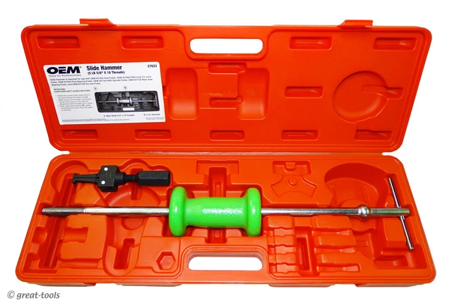 5-LB SLIDE HAMMER WITH PILOT BEARING PULLER TOOL – automotive ...
