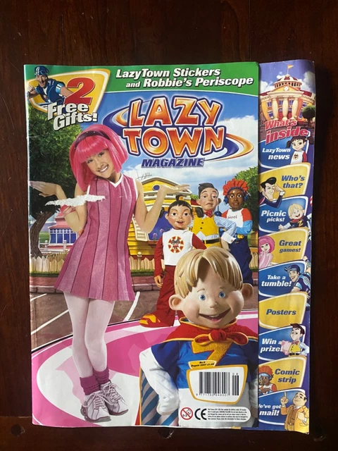 LAZYTOWN MAGAZINE CHILDREN kids collectible No 6 August 2007 £11.00 ...