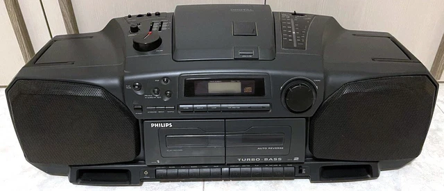 RADIO STEREO PORTATILE Philips anni 90 CD Sound Machine AZ 8304/20 EUR ...