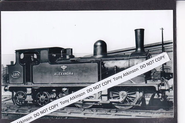 LONDON & SOUTH Western Rly - 0-4-4T Loco. No. 185 "Alexandra" Photo ...